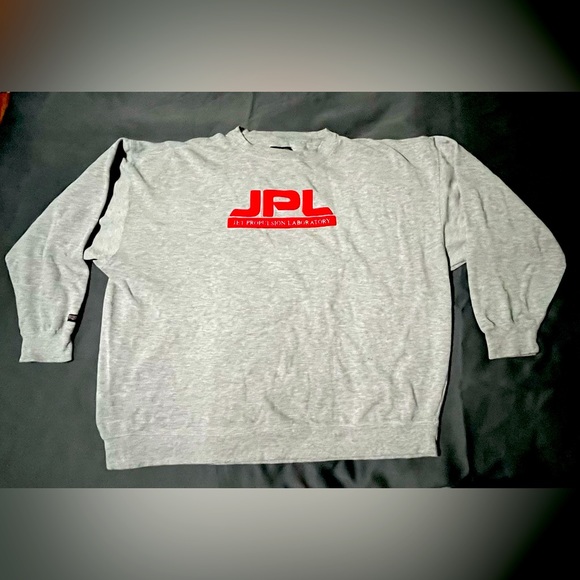 Jansport | Sweaters | Vintage Jansport Jpl Grey Crewneck Sweatshirt Jet ...